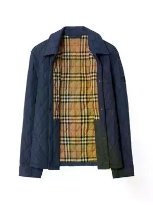 Burberry Quilted Nylon Towpath Overshirt