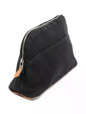 Hermès 1990s Mm Bolide Clutch Bag - Black