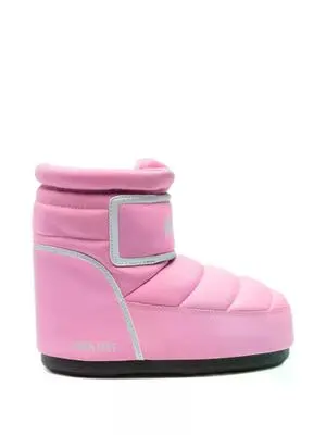 Moon Boot Icon Strap Boots - Pink