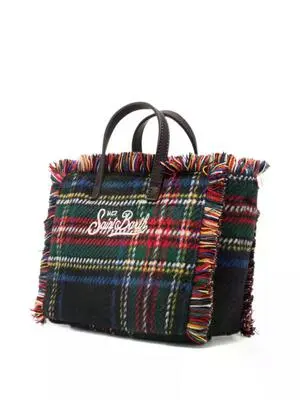 MC2 SAINT BARTH Mini Vanity Fringed-trim Tote Bag