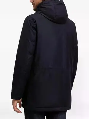 Woolrich Hooded Button-fastening Coat