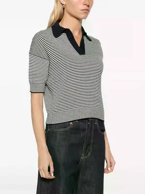 Max Mara Cotton Yarn Sweater Navy
