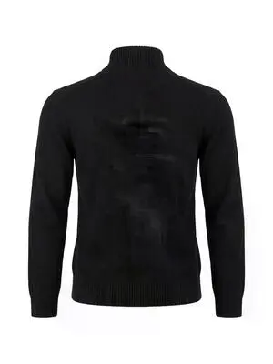 Gant Quarter-zip Logo-embroidered Sweater