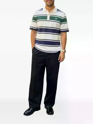 Fred Perry Striped Polo Shirt