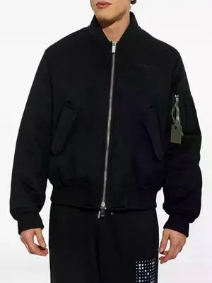 Off-White Zip Tie Tag Bomber Jacket