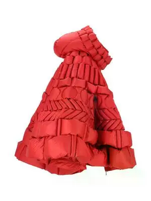 RAXXY Quilted Hooded Cape