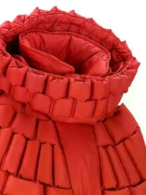 RAXXY Quilted Hooded Cape