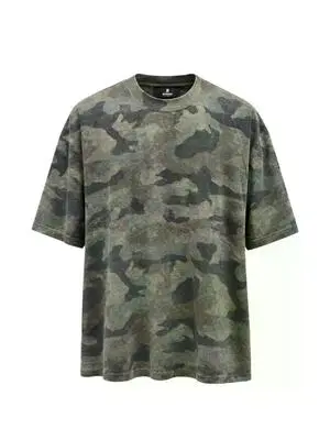 REPRESENT Camouflage Print T-shirt - Green