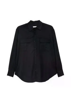 Tagliatore Flap-pocket Shirt - Blue