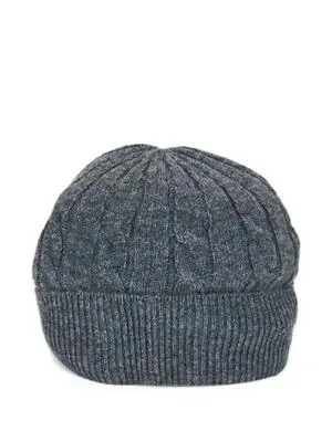 BOSS Cable-knit Beanie Hat