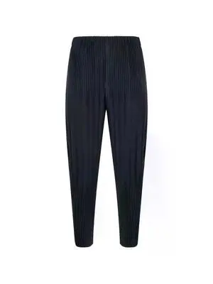 Issey Miyake Pleated Trousers - Blue