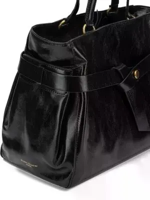 GIANNI CHIARINI Miranda Belted Leather Tote Bag