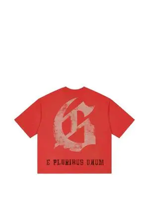 GODSPEED Collegiate Logo-print T-shirt - Red