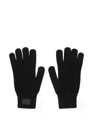 Paul Smith Cashmere-blend Gloves - Black