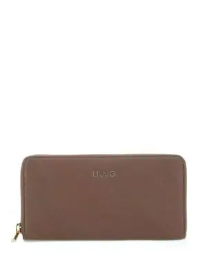 Liu Jo Large Zip Wallet - Brown