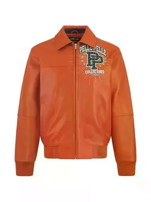 PELLE PELLE World Tour Icon Leather Jacket - Orange
