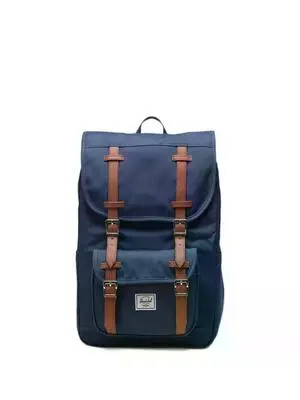 Herschel Supply Co. Little America Logo-patch Backpack - Blue