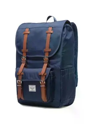 Herschel Supply Co. Little America Logo-patch Backpack - Blue