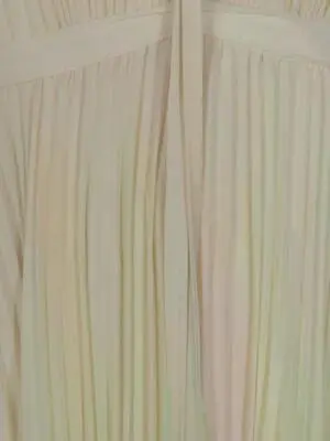 Raquel Diniz Raissa Pleated Halterneck Maxi Dress