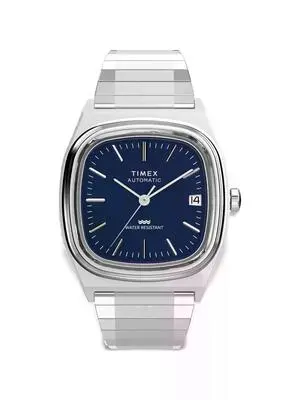Timex® Automatic E Line 34mm Watch - Blue