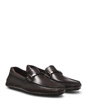 BOSS Noel Leather Driving Moccasins