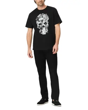 Robert Graham Hallow Bones Graphic Cotton Tee