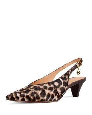 Michael Kors Tonya Calf Hair Slingback Pumps