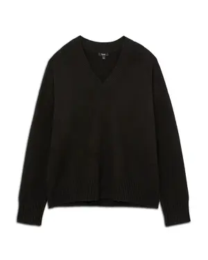 REISS Alberz Wool & Cashmere V Neck Sweater