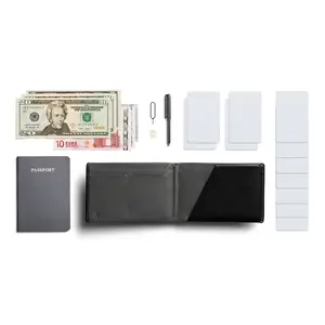 Bellroy Leather Travel Document Wallet - Black