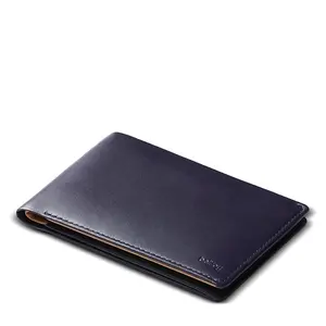 Bellroy Leather Travel Document Wallet - Navy