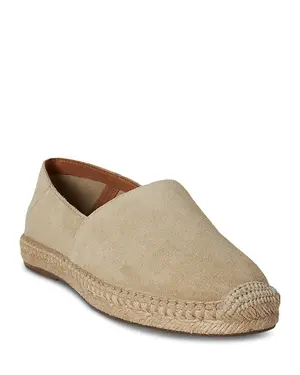 Polo Ralph Lauren Cevio Suede Espadrilles - White