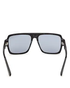 TOM FORD Navigator Sunglasses, 57mm - Colored Havana/smoke