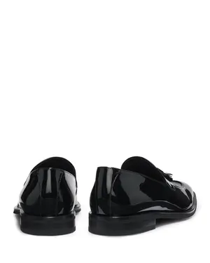 BOSS Derrek Patent Leather Tassel Loafers