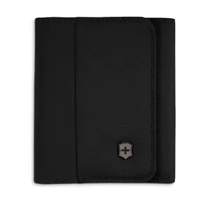 VICTORINOX Travel Essentials Tri Fold Wallet - Black