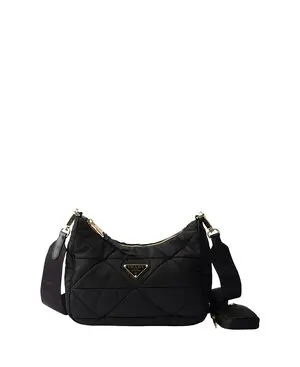 Prada Padded Re-nylon Shoulder Bag