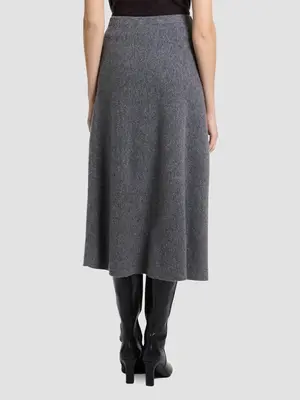 Theory Flare Midi Skirt