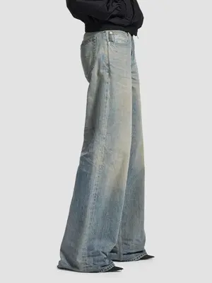Balenciaga Wide Leg Baggy Pants