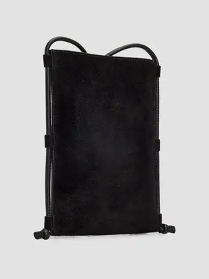 Veronica Beard Tether Embellished Suede Bag