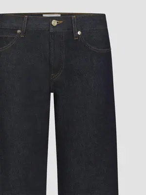 FRAME The Gray Low-rise Flared-leg Jeans