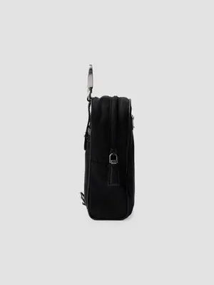 Prada Re-nylon And Saffiano Leather Pouch