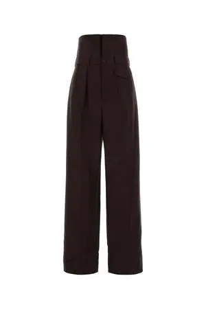 Carven Wool & Mohair Pant - Purple