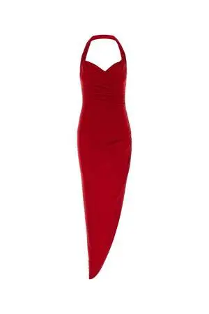 Norma Kamali T-shirt Dress - Red