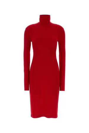 Norma Kamali Stretch Jersey T-shirt Dress - Red