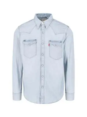 LEVI'S STRAUSS Long Sleeve Denim Western Shirt