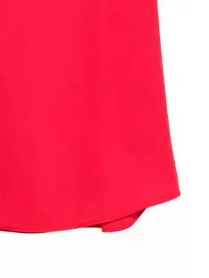 SIMONA CORSELLINI Scoop-neck Top - Red