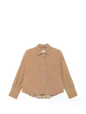 Fil Noir Corduroy Long-sleeve Shirt - Neutrals