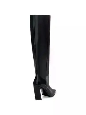 STUART WEITZMAN Stassi Leather Knee-high Boots