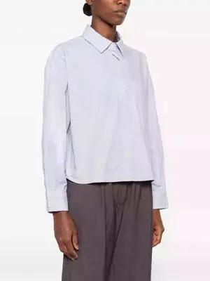 Fil Noir Striped Patch-pocket Shirt