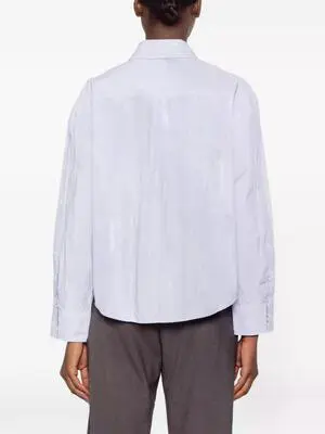 Fil Noir Striped Patch-pocket Shirt