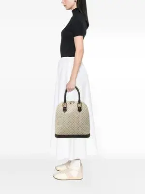 LOUIS VUITTON 2001 Monogram Mini Lin Alma Haut Handbag